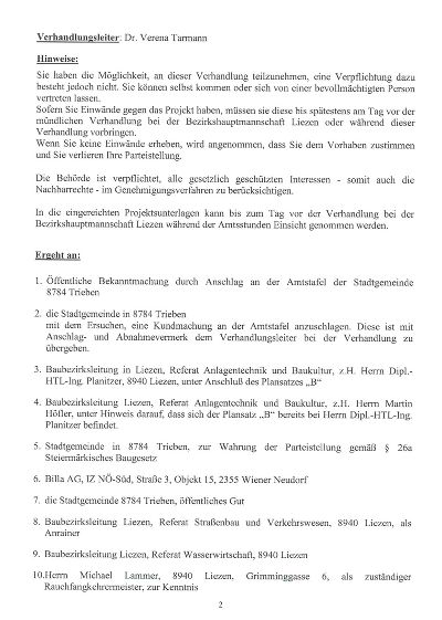 Kundmachung - BH Liezen - Land Steiermark